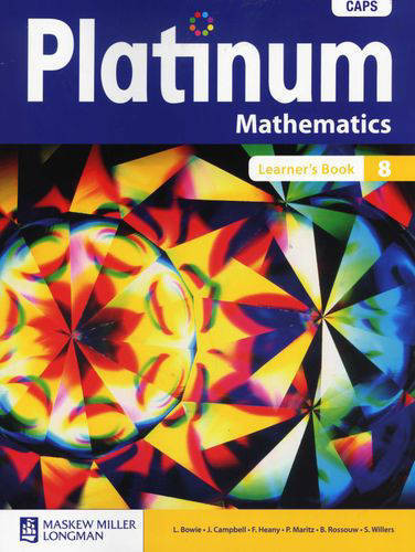 Platinum Maths CAPS Grade 8: LB | Clowder Bookstore