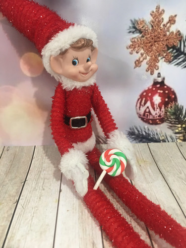 Elf Christmas lollipop | sistersdreaming