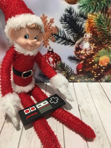 Elf sized gaming controller NES | sistersdreaming