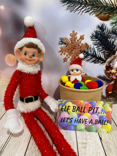 Elf ball pit | sistersdreaming
