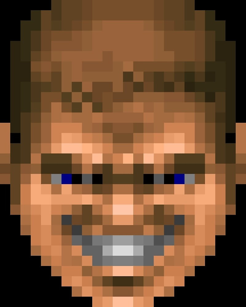 Doom Guy Face Bar | Meme Reference