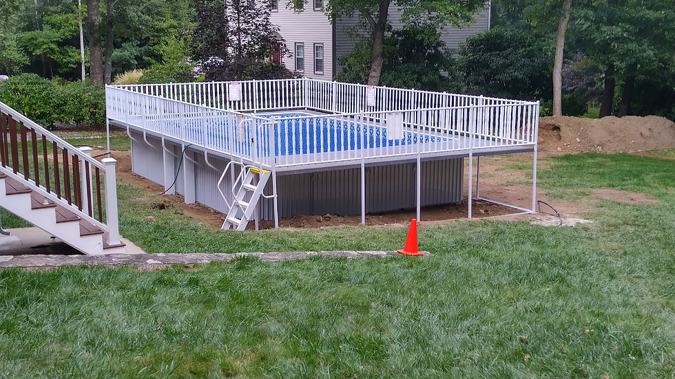 Pools Patios Decks and More... | pool installation | Massachusetts