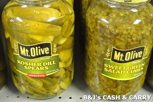 Mount Olive Dill Pickle Spears & Sweet Cubes 1 Gal | bandj