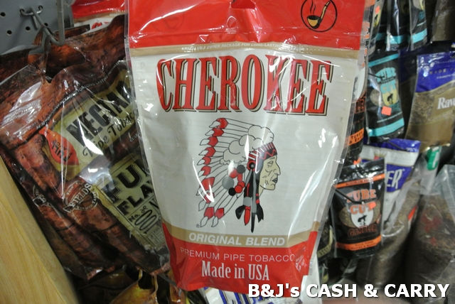 Cherokee Premium Pipe Tobacco | bandj