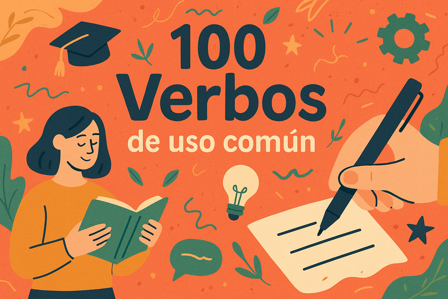 100 verbos de uso común | Spanish Interactive