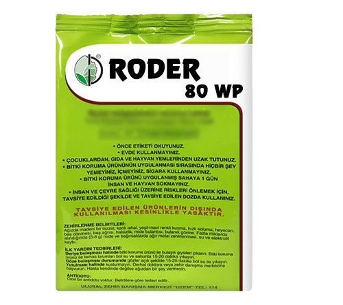 Roder 80 WP | Doğal Kimya | Önal Tarım