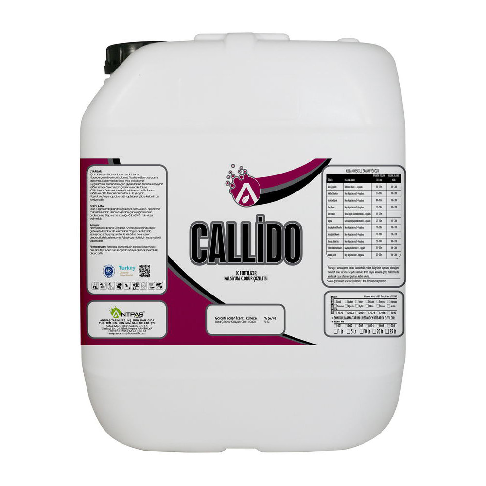 Callido | Antpaş | Önal Tarım