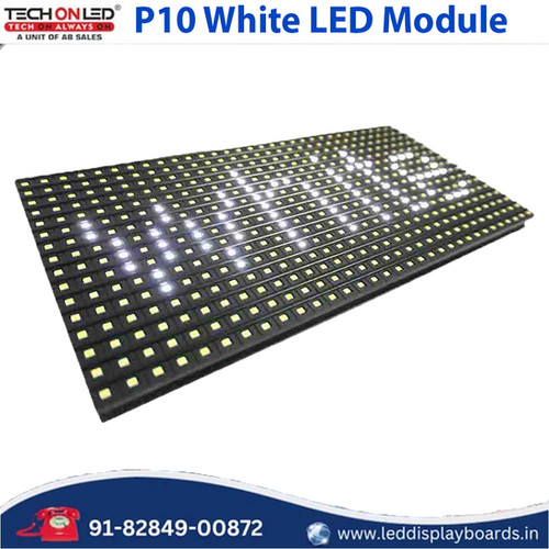 P10 White LED Module | Techon Led India