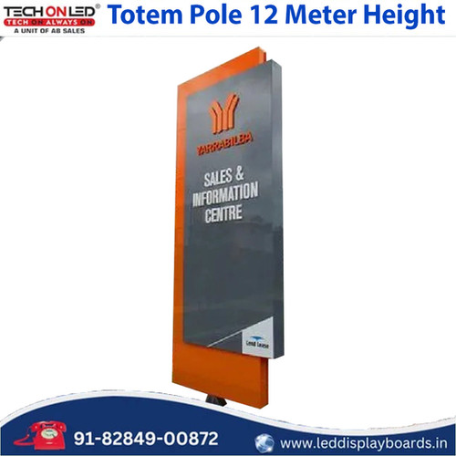 Totem Pole 12 Meter Height | Techon Led India