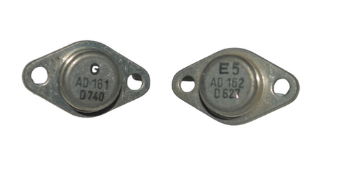 Transistores Ad161 Ad162 Par Germanio Corcholata Npn Y Pnp ...