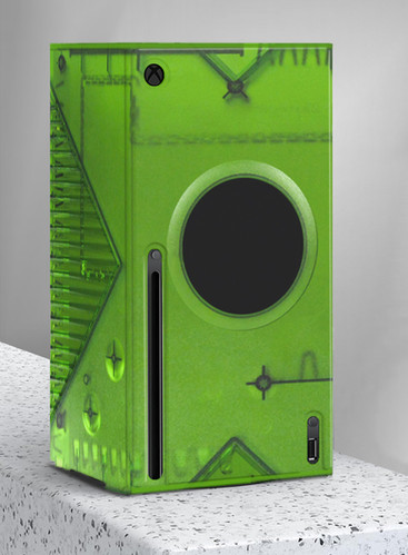 Crystal Green - Series X Smart Wrap | extremeconsoles