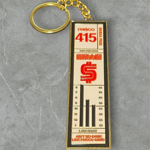 OG SF MUNI TRANSFER KEY CHAIN | dyingbreedsf