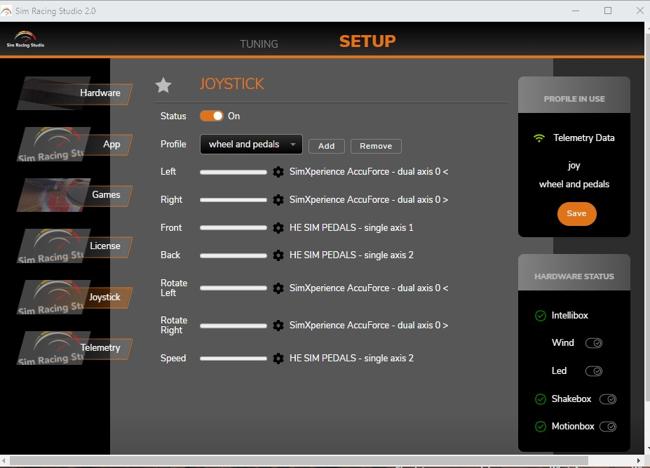 Joystick Functionality Guide