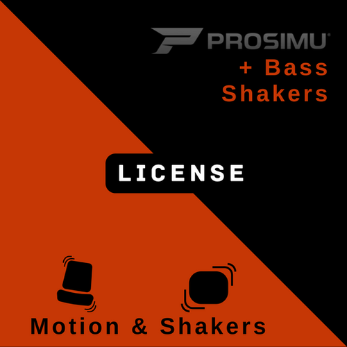 Licence SRS pour Bass Shaker et Prosimu Motion Platform | Sim Racing Studio