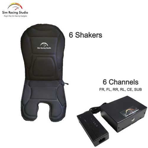 U-Shake6 (includes SRS License for Bass Shaker) | Sim Racing Studio