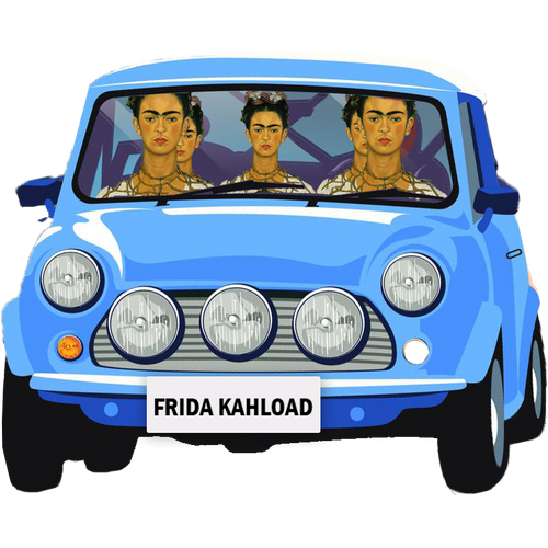 Frida Kahlo Best Vanilla Air Freshener|Mr Whiffy