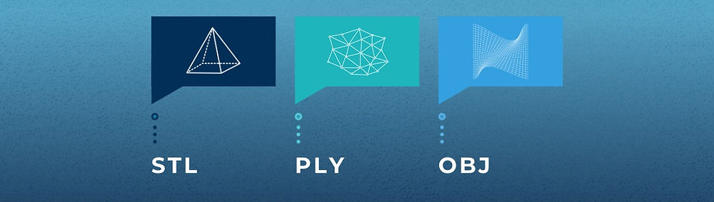 ¿Conoces los archivos STL, PLY y OBJ en odontología digital?