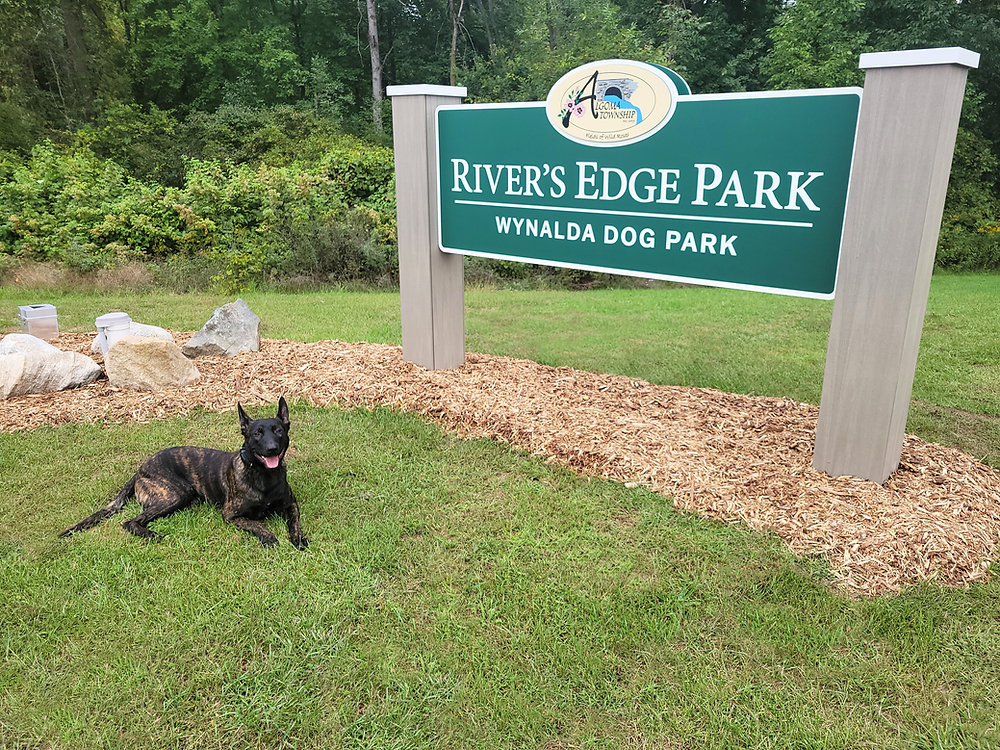 Parks are great places to enjoy the beauty of fall in Michigan!