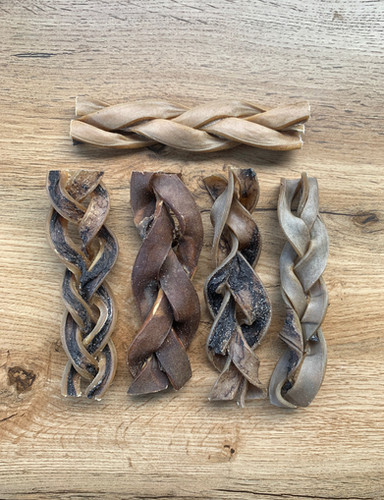 Camel Braids for Dogs - Natural Long-Lasting, Hypoallergenic Dog Treat ...