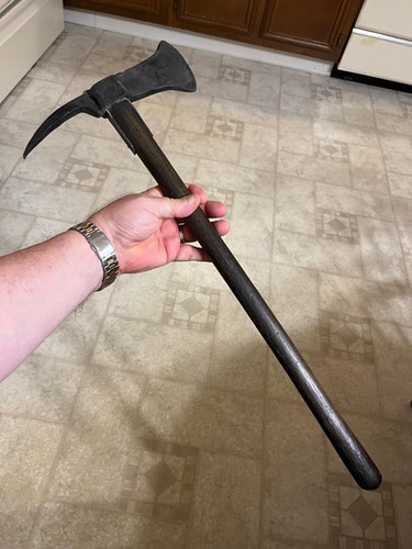 1760-1780 American Forged Iron Naval Boarding Axe | Military Collection