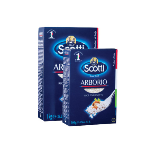 Riso Arborio per Risotto - Scotti | Italcom