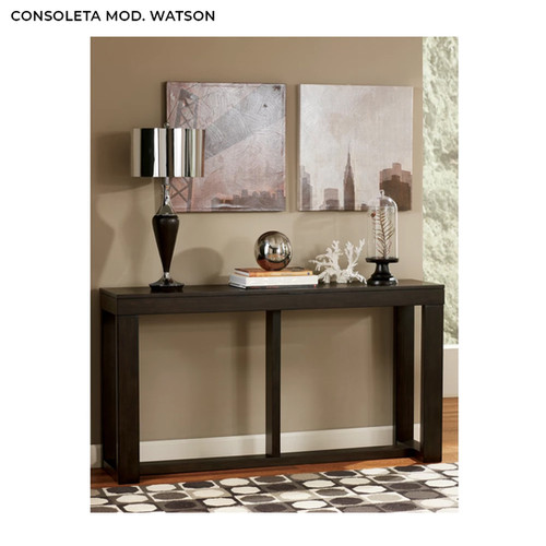 CONSOLETA MOD. WATSON DARK BROWN | Mueblerías Guillén