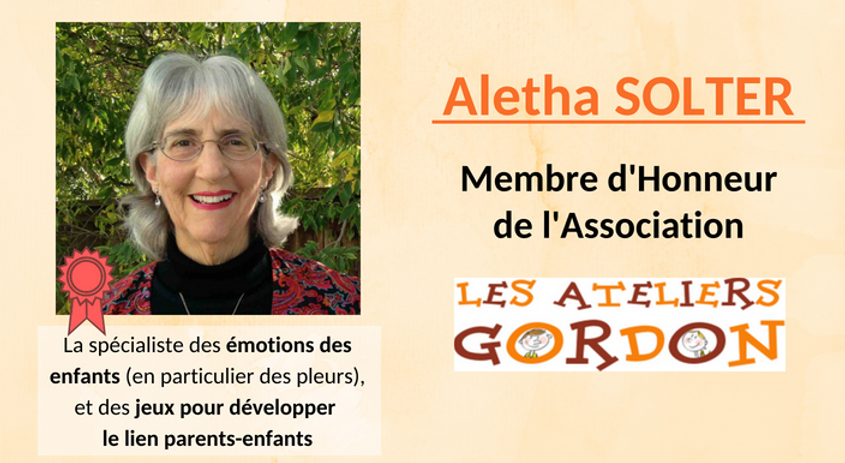 Aletha Solter - Membre d'honneur de l'association