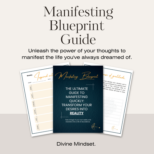 Manifest Anything Blue Print | Magnetic Creator DM