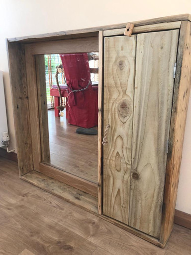 Repurposed Mirror | Anglesey Driftwood