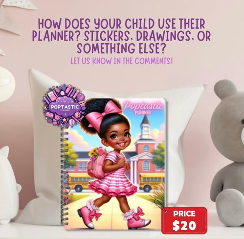 Poptastic Planner (Physical Planner) | Poptastic Planner