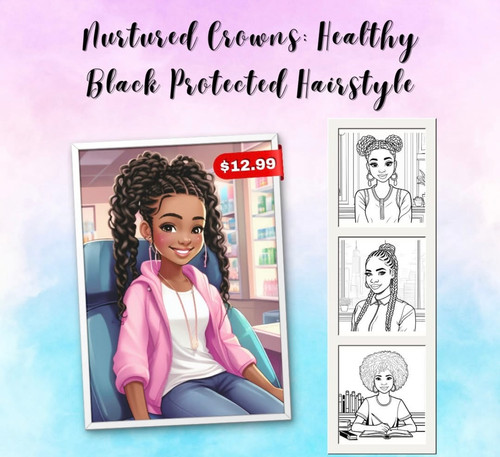 Nurtured Crown Coloring Book (Digital Product ONLY) | Poptastic Planner