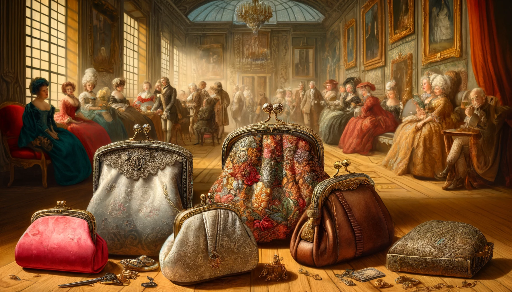 Historia de los Bolsos - Épocas y Tipos