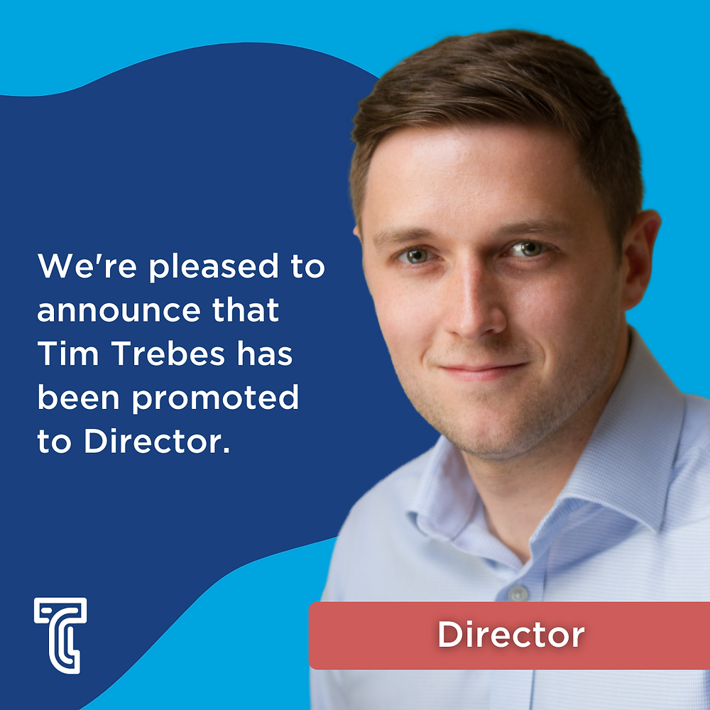 Tim Trebes promoted to Director