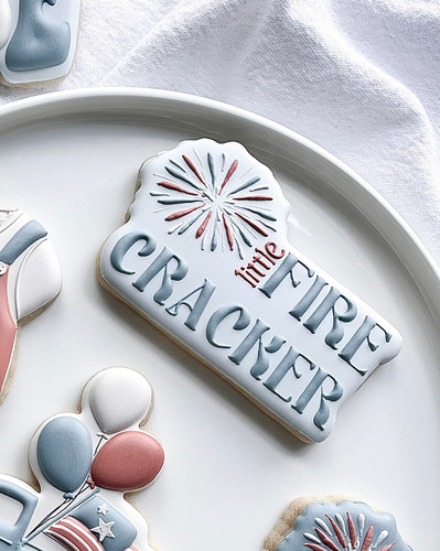 Little Firecracker Digital STL File | Custom Cookies