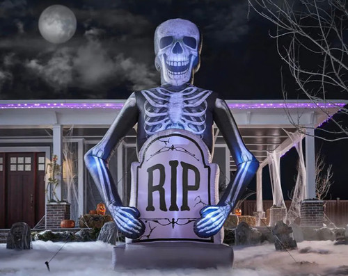 10ft Skeleton Inflatable Rental | LA VIE POSH