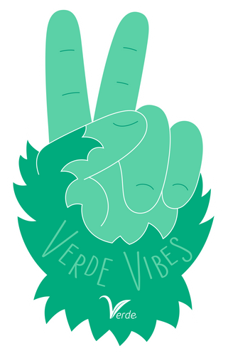 Verde Vibes Sticker | Verde