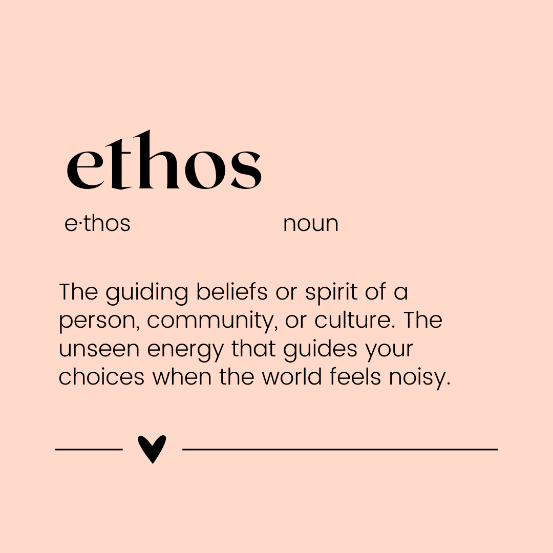 Word of the Week: Ethos