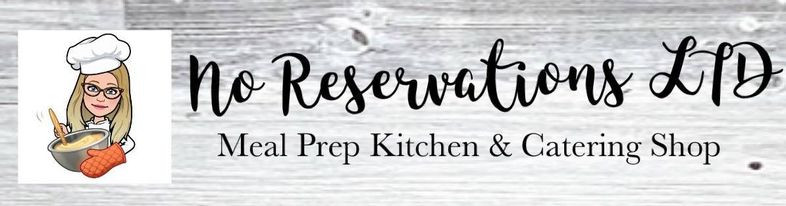 Weekly Menu | No Reservations LTD