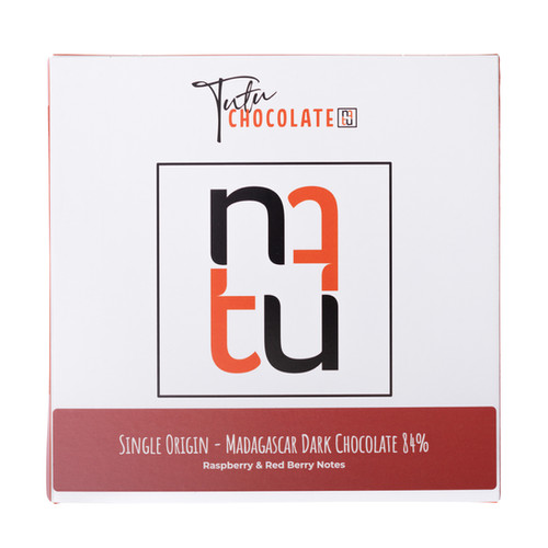 Single Origin 84% Madagascar Chocolate Bar | tutuchocolate