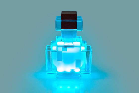 minecraft potion bottle coloring page