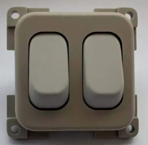 CBE Light Grey Double 2 Position Switch | Land and Sea - Home