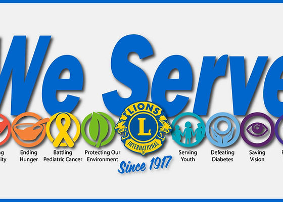Lions Logo We Serve