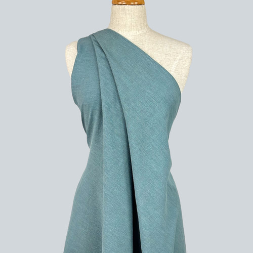 Byron TEAL - Stone Wash Linen | Fabulous Fabrics