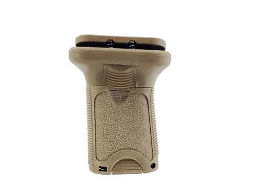 Battleaxe VFQ Short Foregrip (Dark Earth) | Octagon Airsoft