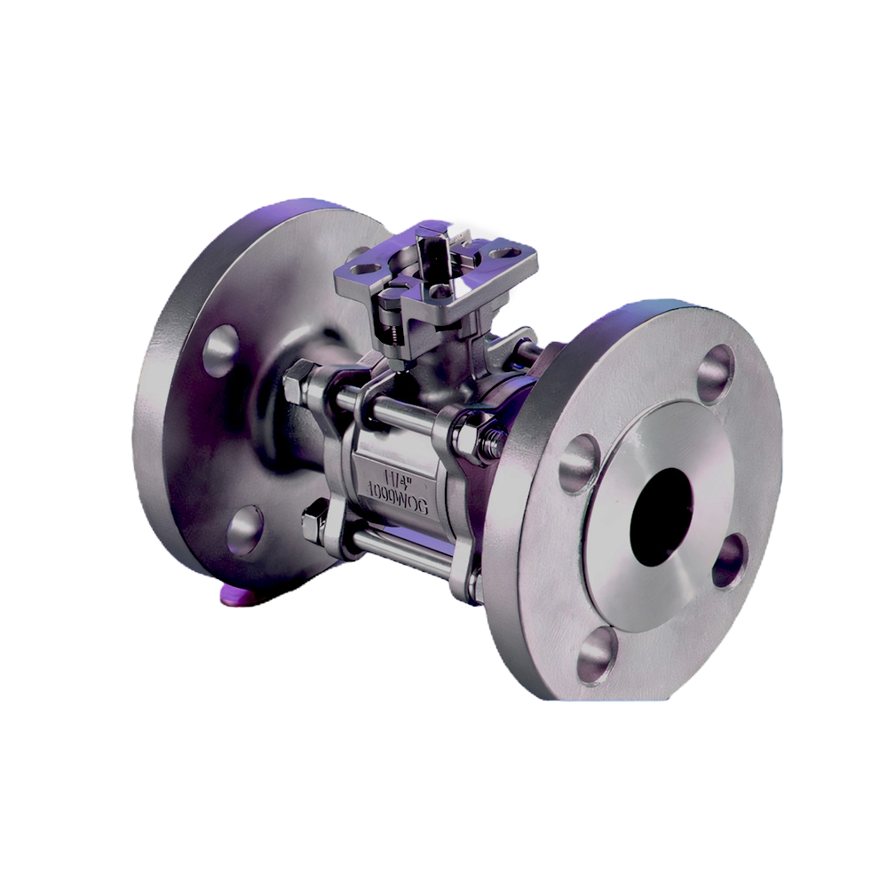 Lomas Technology | DIN ISO Pad 3PC Flange Ball Valve
