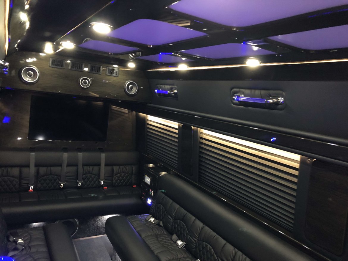 Limo Style Mercedes Sprinter Van Rental | Atlanta | ATLSprinters