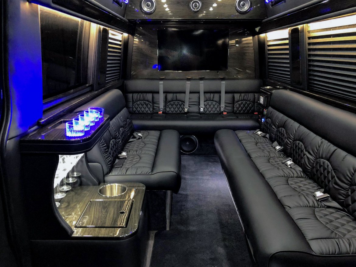 Limo Style Mercedes Sprinter Van Rental | Atlanta | ATLSprinters