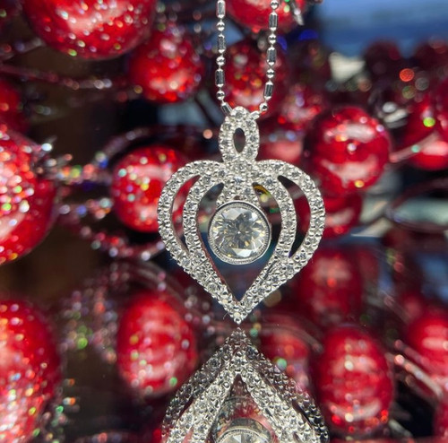 Diamond pendant | Walkers of Yorkshire