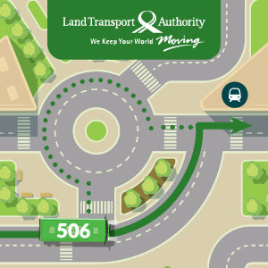 LTA Bus Route Amendment Posters