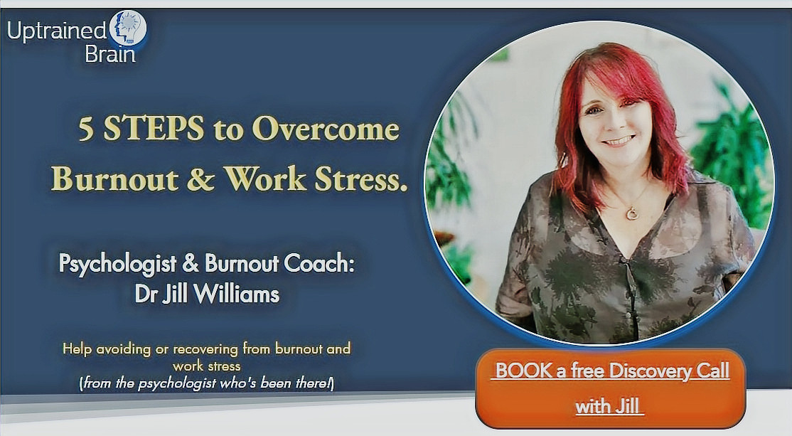 Mindset, Confidence, Burnout & Workstress Psychologist &Coach